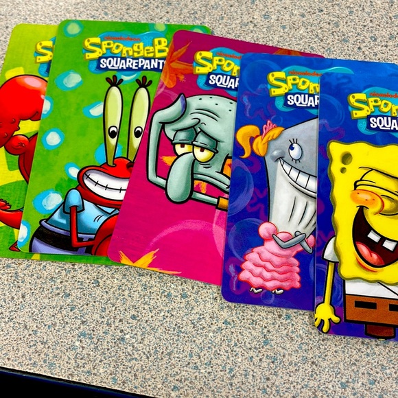 Toys | Spongebob Cards | Poshmark